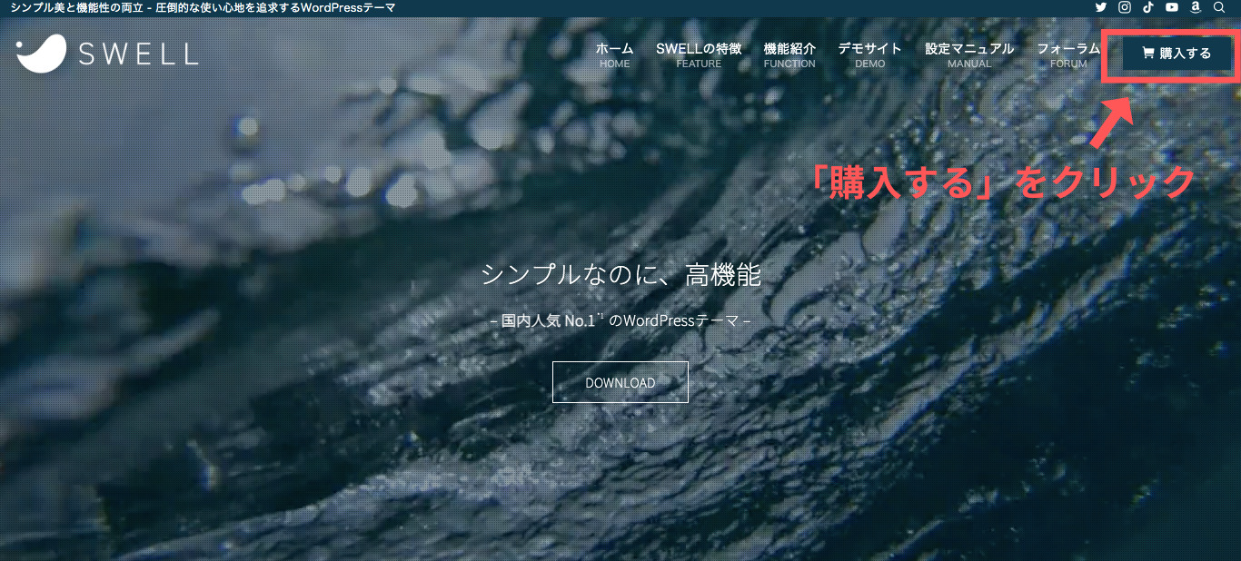 Word Pressブログ一緒に作ろう大作戦【3日目】SWELLの導入